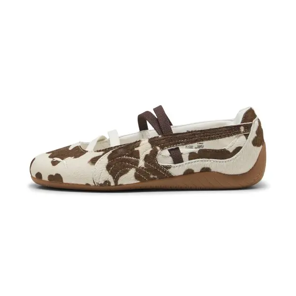 PUMA Speedcat Ballet Cow Print Slip-on Sneakers - Brown