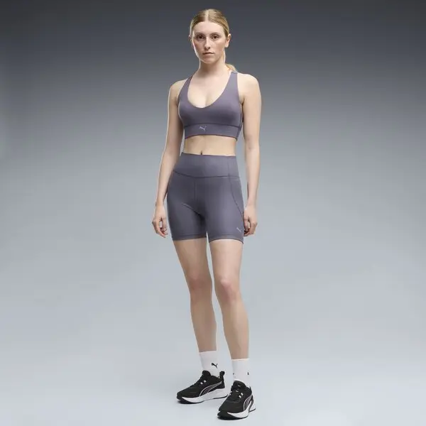 PUMA Cloudspun Training Biker Shorts - Gray