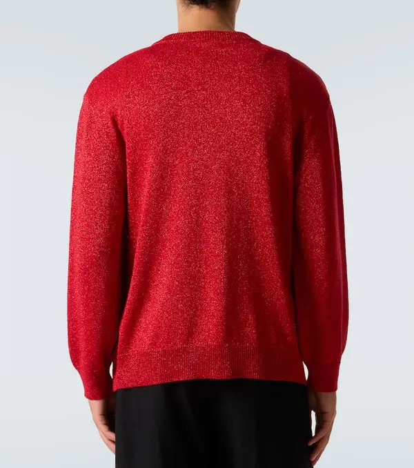 BODE Lame Jacquard Cardigan