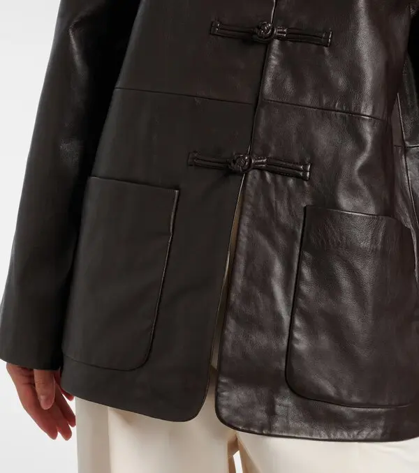 RÓHE Marie Leather Jacket