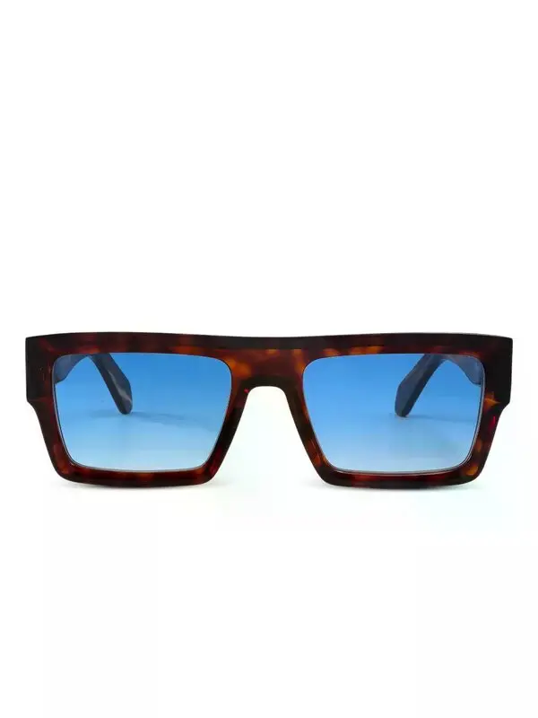 KADOR Bandit Special 2 Square-frame Sunglasses - Brown