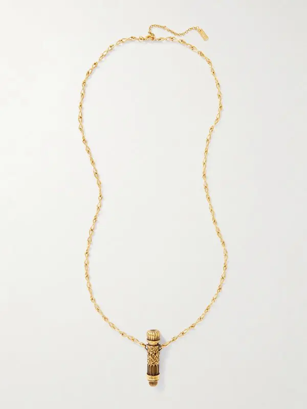 Chloé Tone Pendant Necklace
