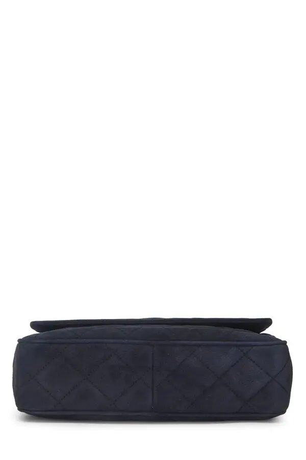 Chanel Quilted Suede Camera Bag