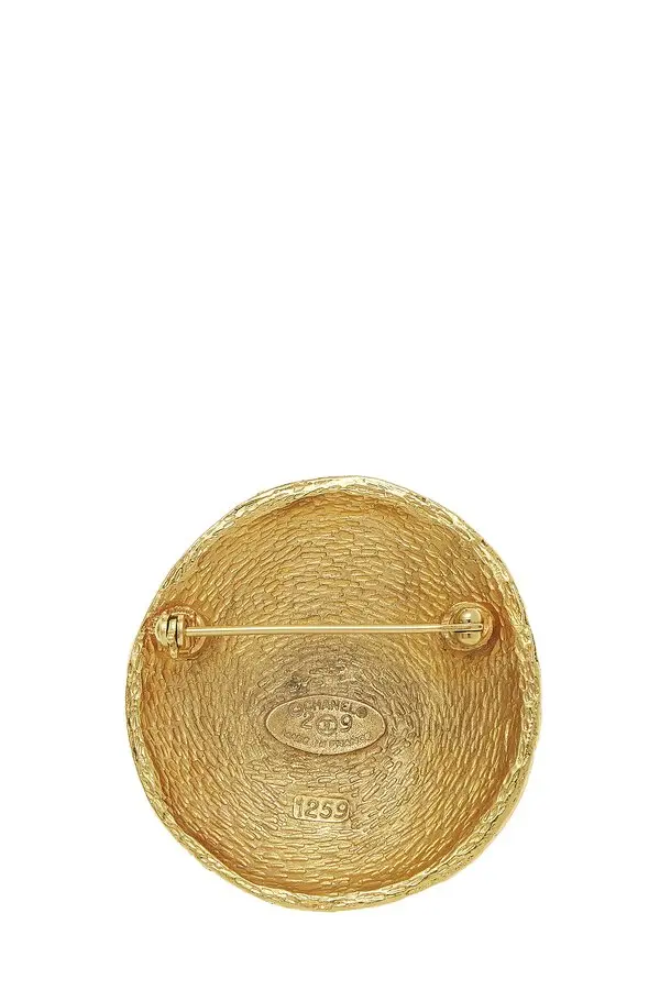 Chanel Woven 'cc' Pin