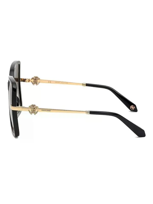 Roberto Cavalli Oversized Square Frame Sunglasses