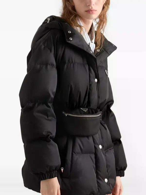 Prada Hooded Down Jacket