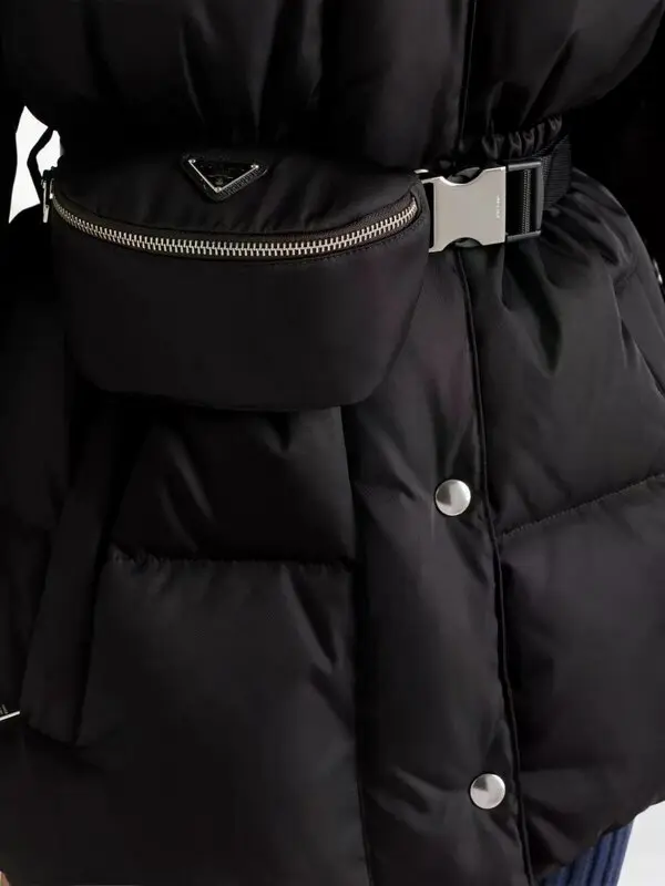 Prada Hooded Down Jacket