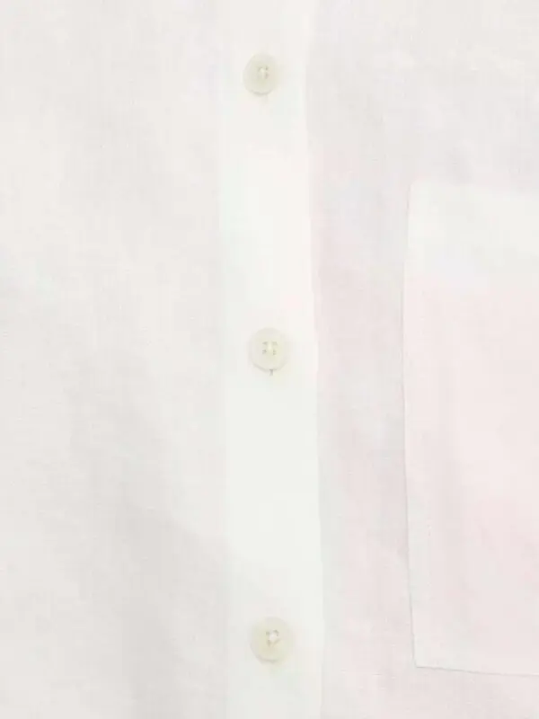 DRYKORN Linen Cropped Shirt