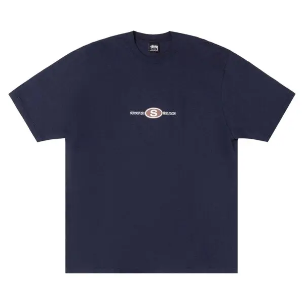 StÜssy Worldwide Dot Tee - Blue