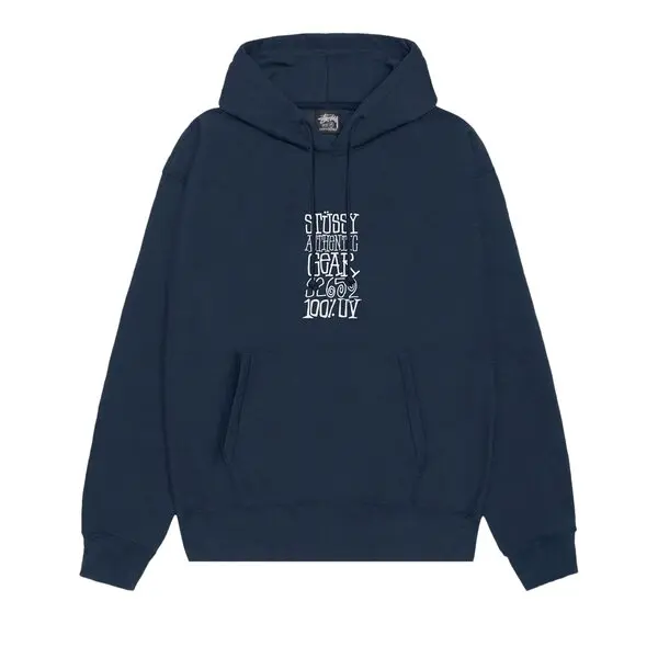 StÜssy Authentic Gear Hoodie - Blue