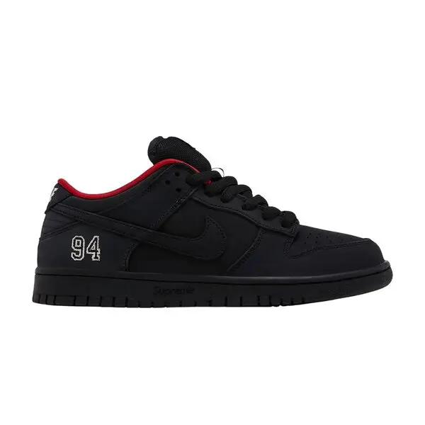 Nike Supreme X Dunk Low Sb Sneakers - Black