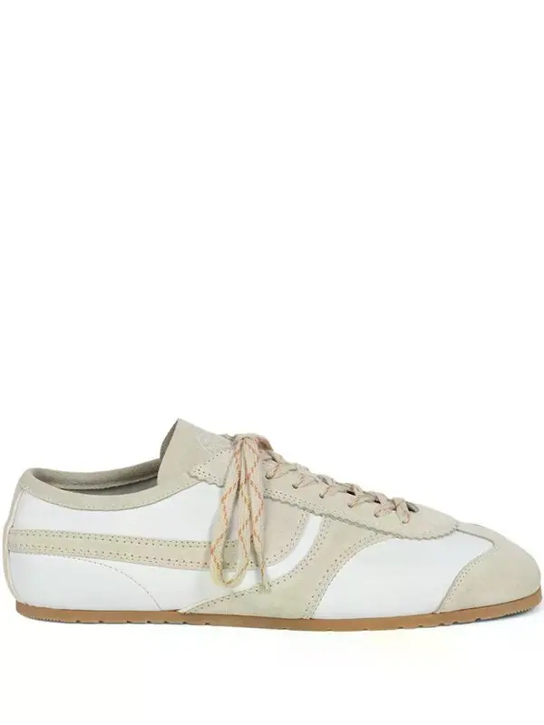 Dries Van Noten Suede-panel Sneakers - Neutrals