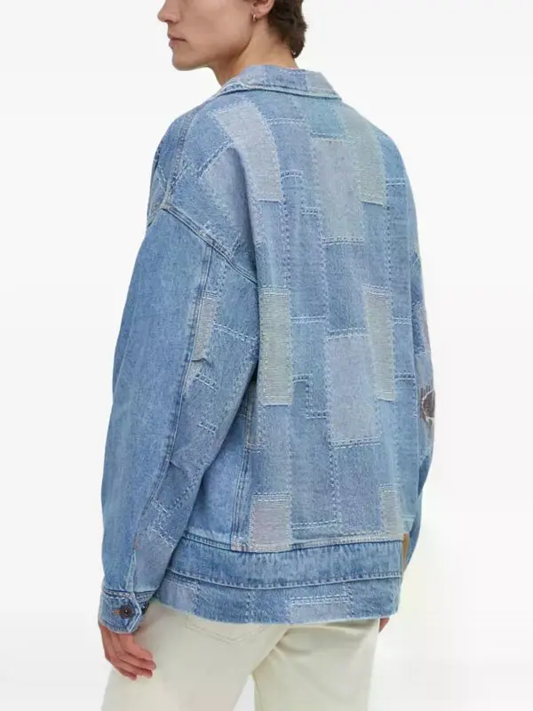 Desigual Patchwork Denim Jacket
