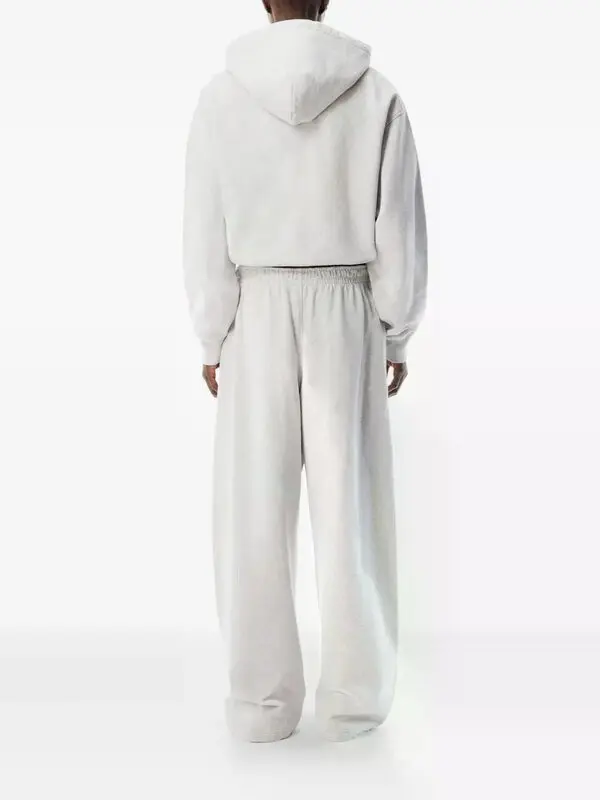 Alexander Wang Rhinestone-embellished Drawcord Track Pants