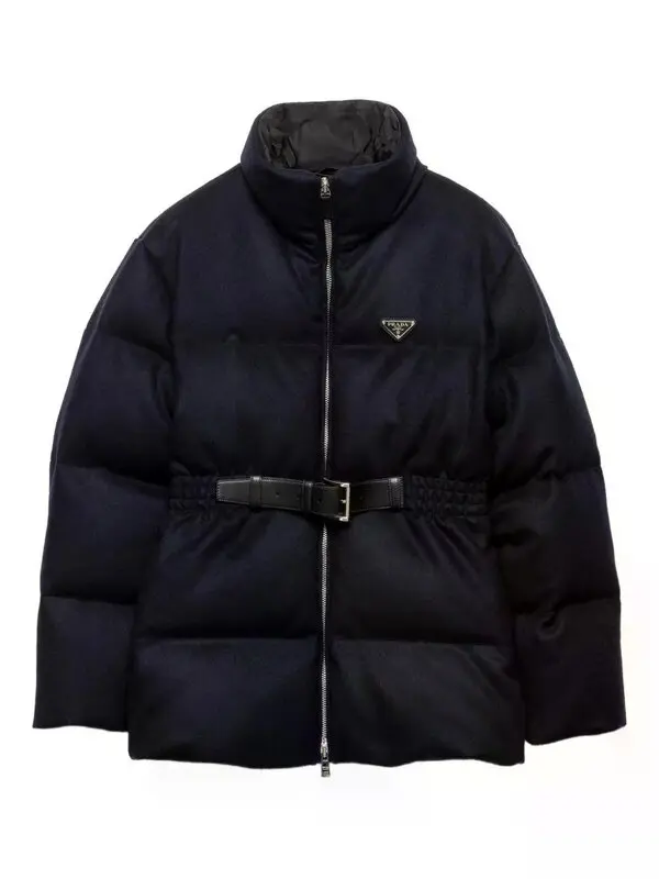 Prada Belted Puffer Jacket