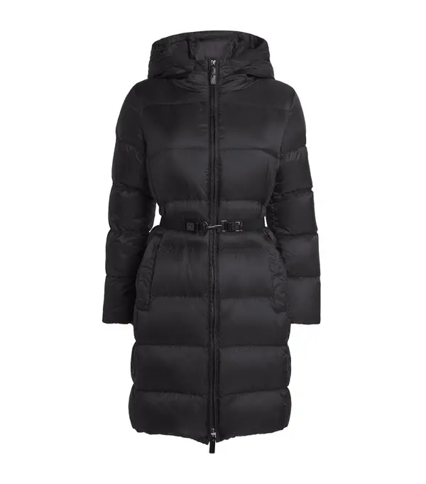 Max Mara Down Quilted Longline Jacket