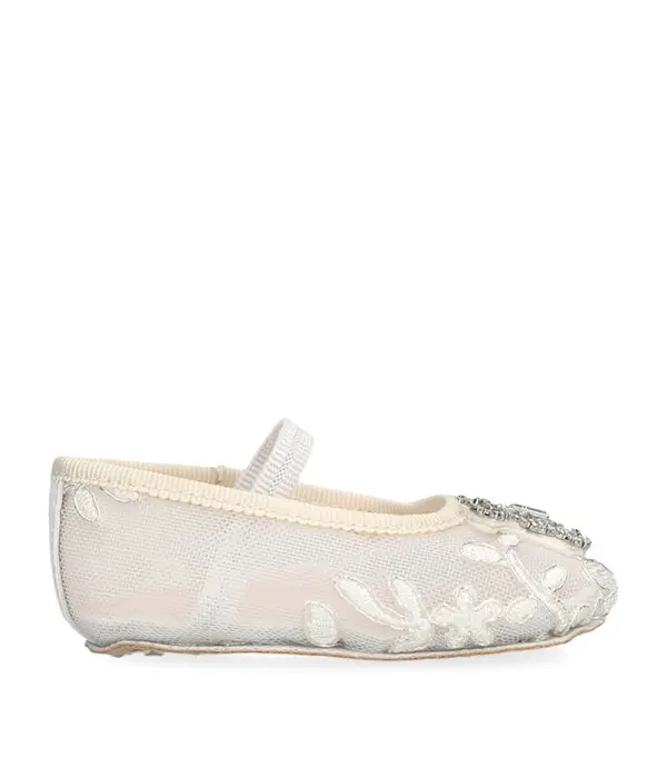 ARUNA SETH Lace Odette Ballerina Flats