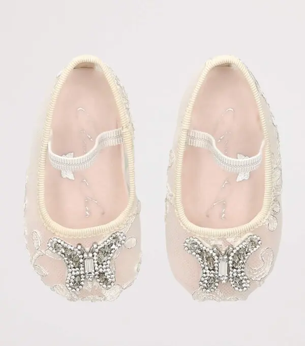 ARUNA SETH Lace Odette Ballerina Flats