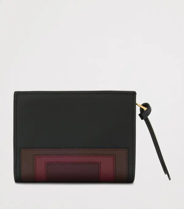 Loewe X Albers Leather Compact Wallet