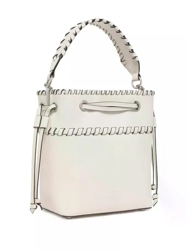 Pinko Braided-handle Bucket Bag