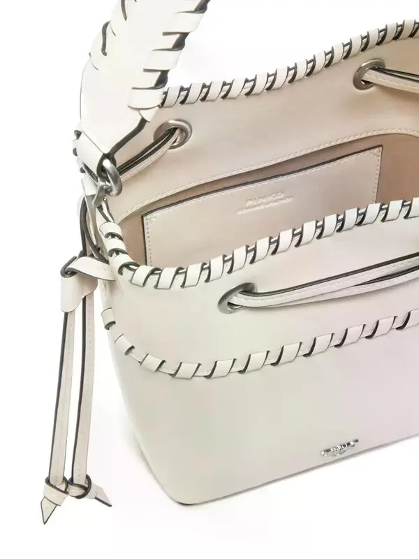 Pinko Braided-handle Bucket Bag