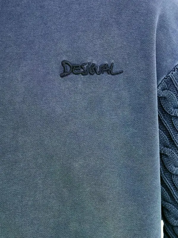 Desigual Cable-knit Sweatshirt