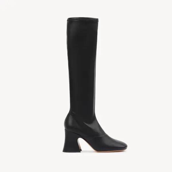 Chloé Janis High-heeled Boots - Eggshell
