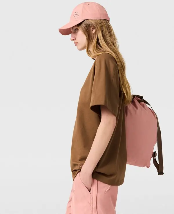 Stella McCartney Oversized Logo T-shirt - Brown