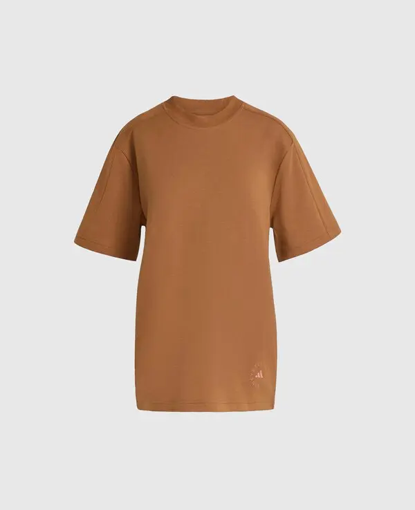 Stella McCartney Oversized Logo T-shirt - Brown