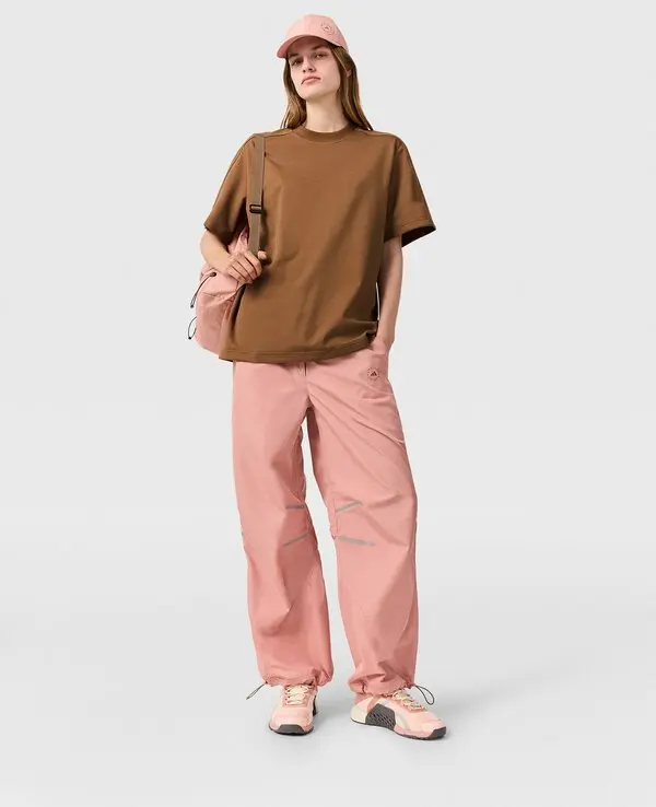 Stella McCartney Oversized Logo T-shirt - Brown