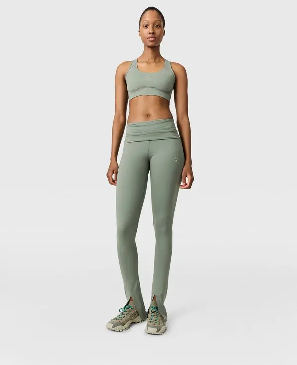 Stella McCartney Roll-top Split-cuff Leggings