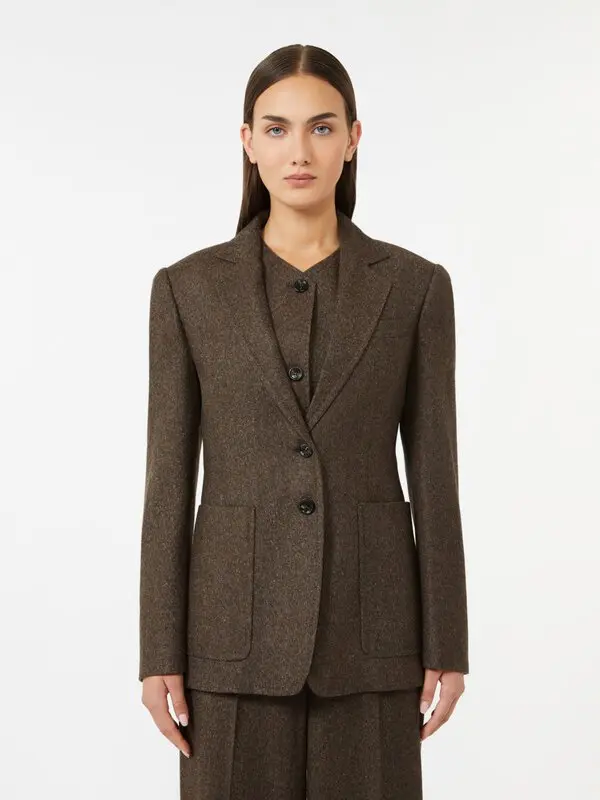 Max Mara Wool Tweed Jacket