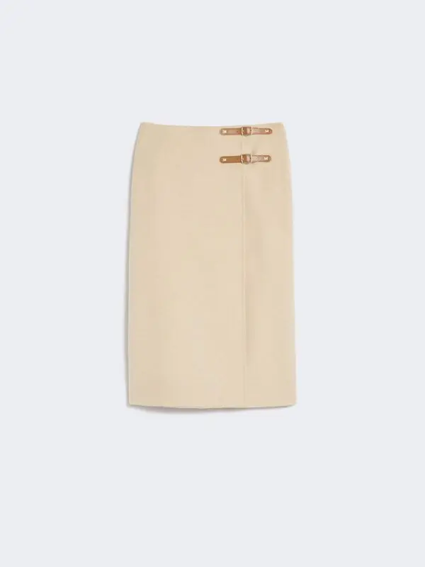 Max Mara Camel Drap Skirt