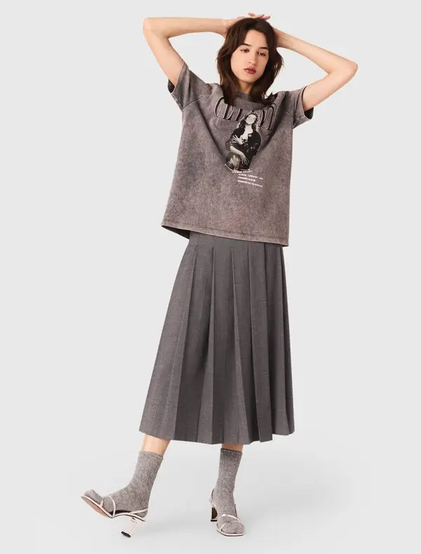 Maje Cotton X Céline Dion T-shirt