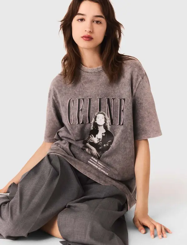 Maje Cotton X Céline Dion T-shirt