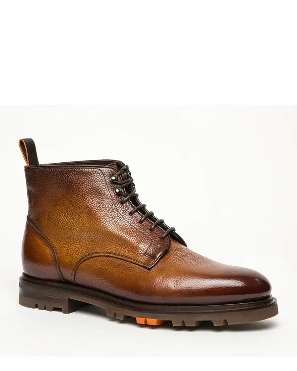 Santoni Colin Boots - Brown
