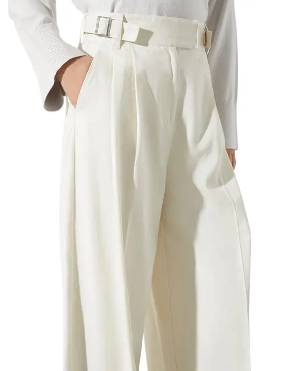 Max & Co. Pleated Wide Leg Trousers
