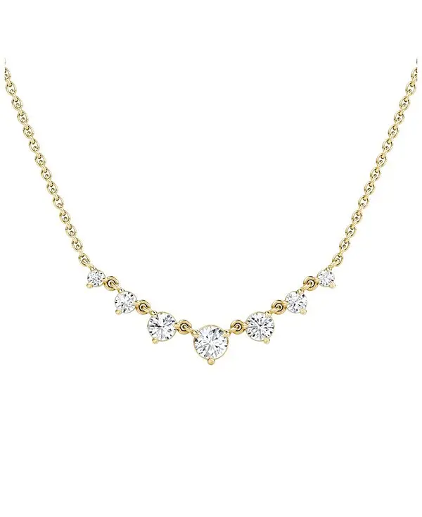 VRAI Petite Linked Tennis Necklace - Gold