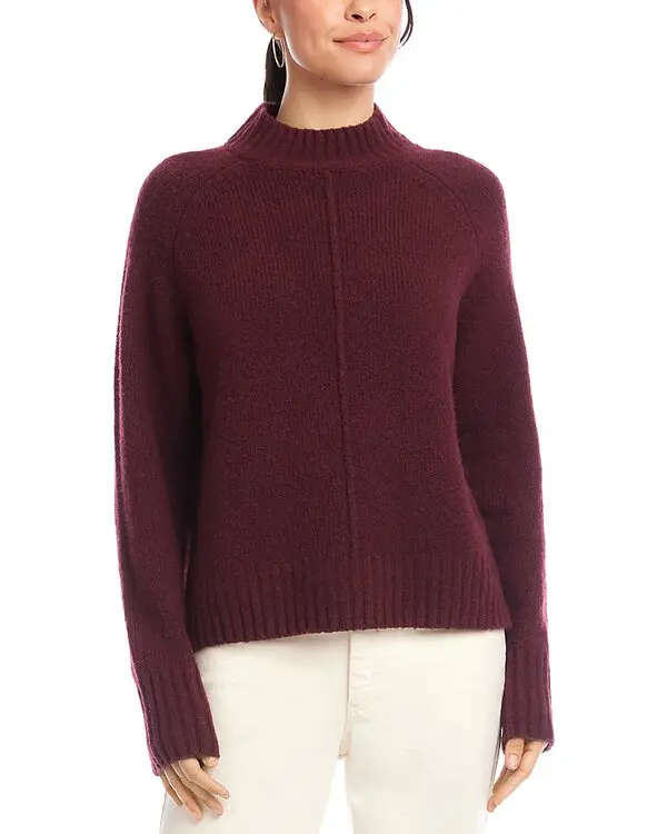 Karen Kane Turtleneck Sweater - Wine