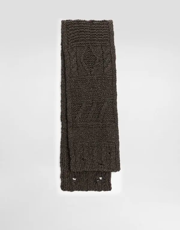 Dolce & Gabbana Wool Knitted Scarf - Multicolor