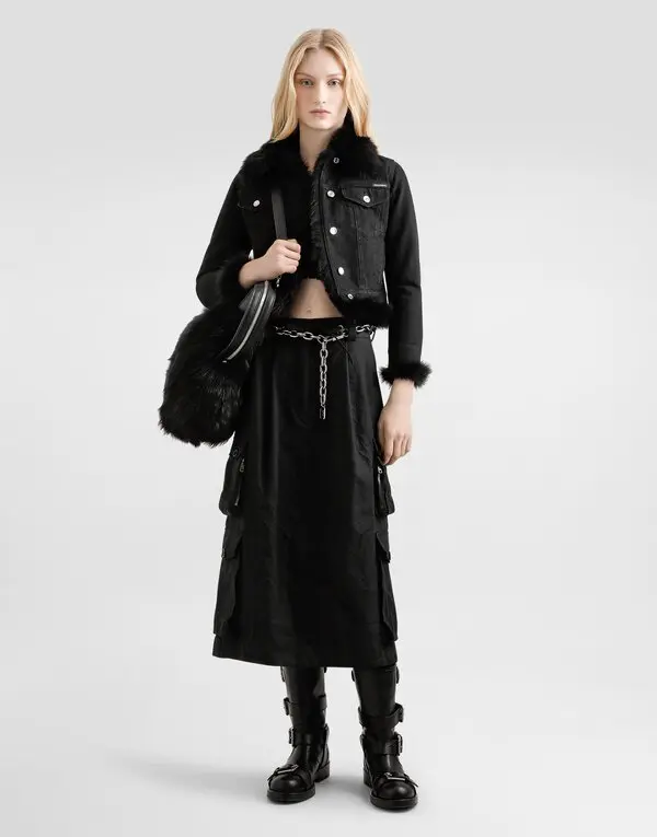 Dolce & Gabbana Cotton Cargo Skirt