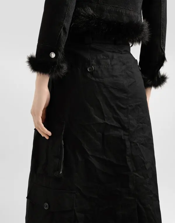 Dolce & Gabbana Cotton Cargo Skirt