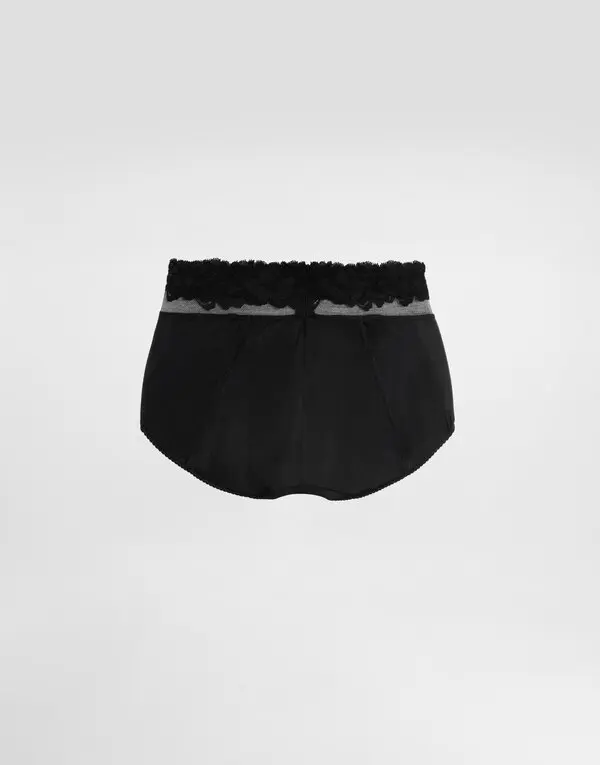 Dolce & Gabbana Tulle And Satin Briefs