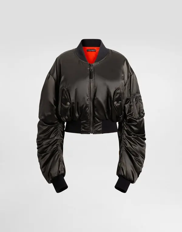 Dolce & Gabbana Oversized Nylon Canvas Jacket