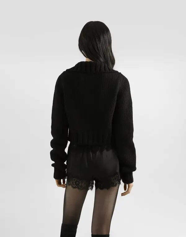 Dolce & Gabbana Virgin Wool And Cashmere Cardigan