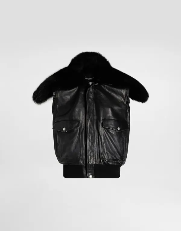 Dolce & Gabbana Vintage Leather Jacket