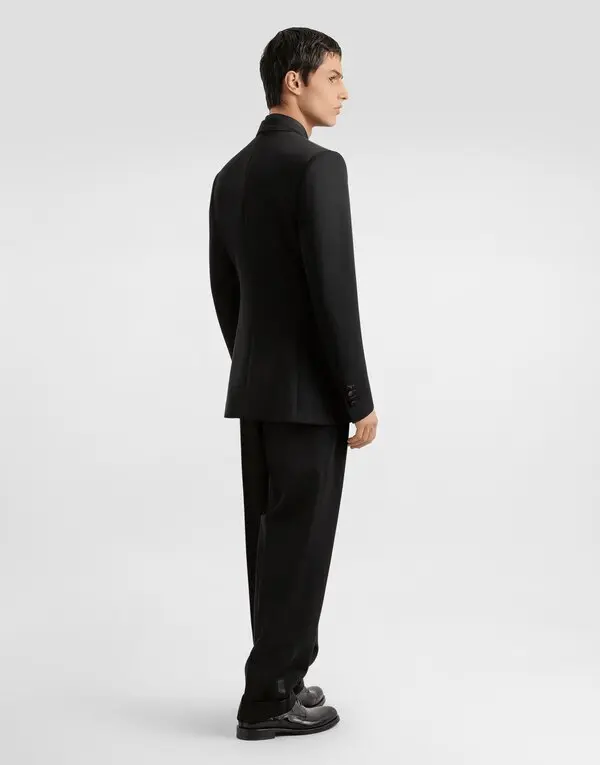 Dolce & Gabbana Double-breasted Jacket Inwool Gabardine