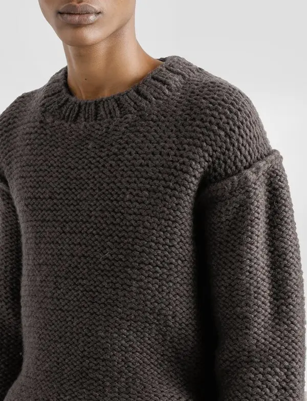 Dolce & Gabbana Wool And Cashmere Pullover - Brown
