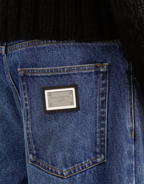 Dolce & Gabbana Oversized Denim Jeans