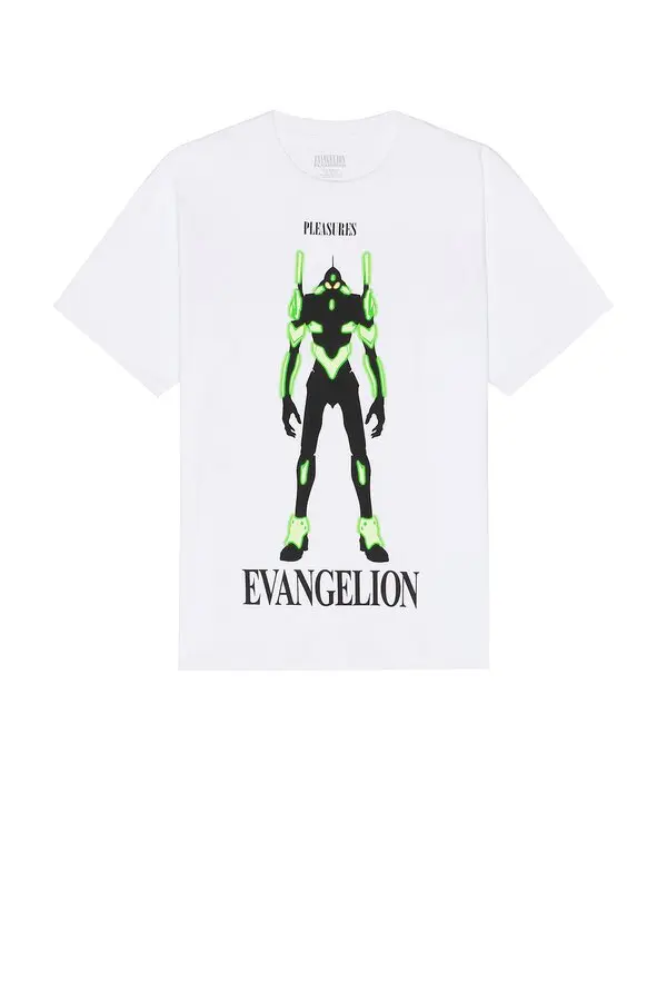 PLEASURES Eva 1 Tee - White